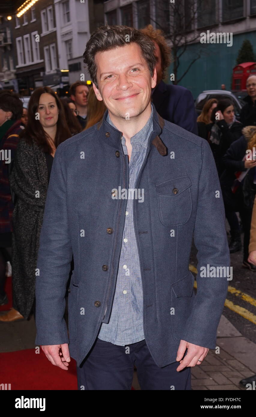 London, UK. 25th April 2016. Nigel Harman attend the Doctor Faustus ...