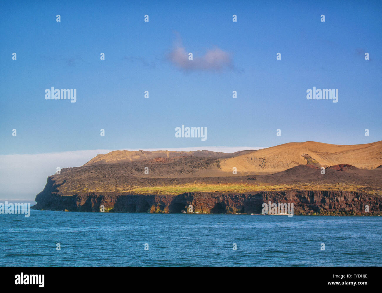 August 3, 2015 - Detailed features of Surtsey island. Iceland is home ...