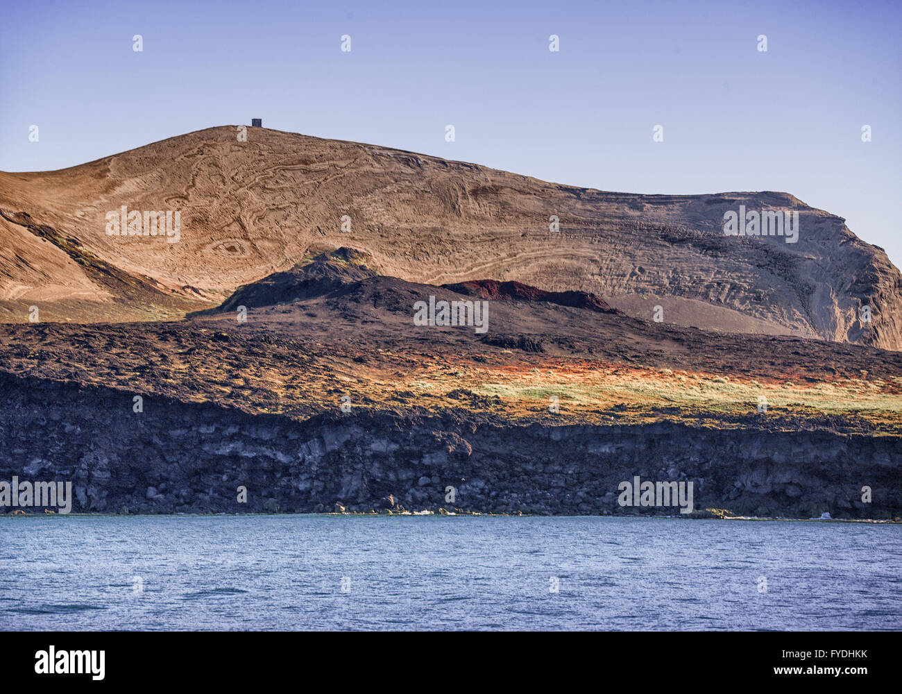 August 3, 2015 - Detailed features of Surtsey island. Iceland is home ...
