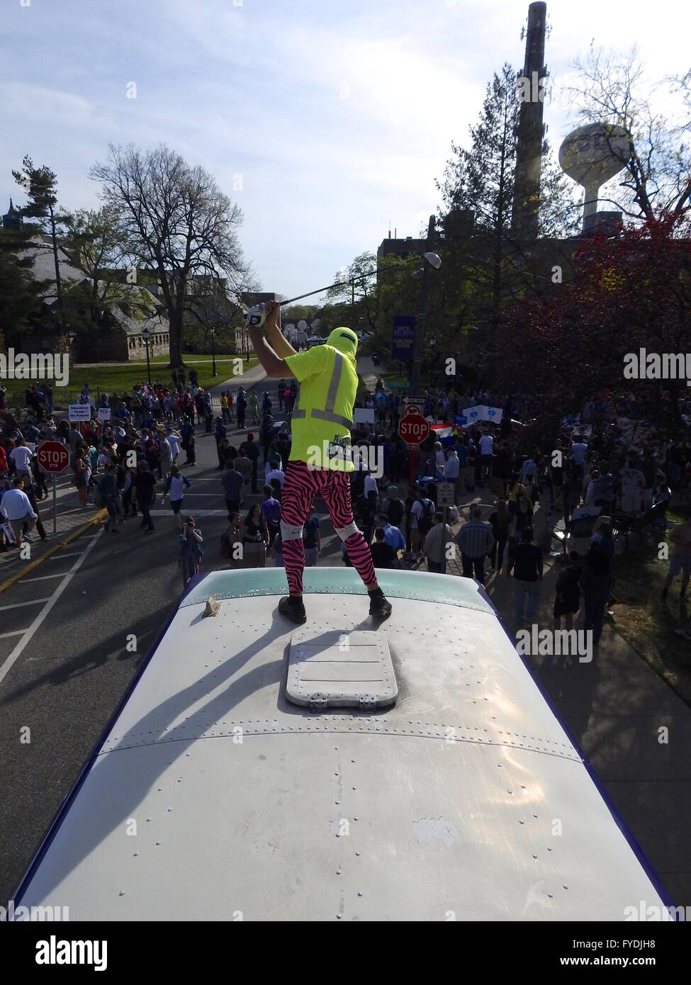 Philadelphia, Pennsylvania, USA. 25th Apr, 2016. New York artist Mary ...
