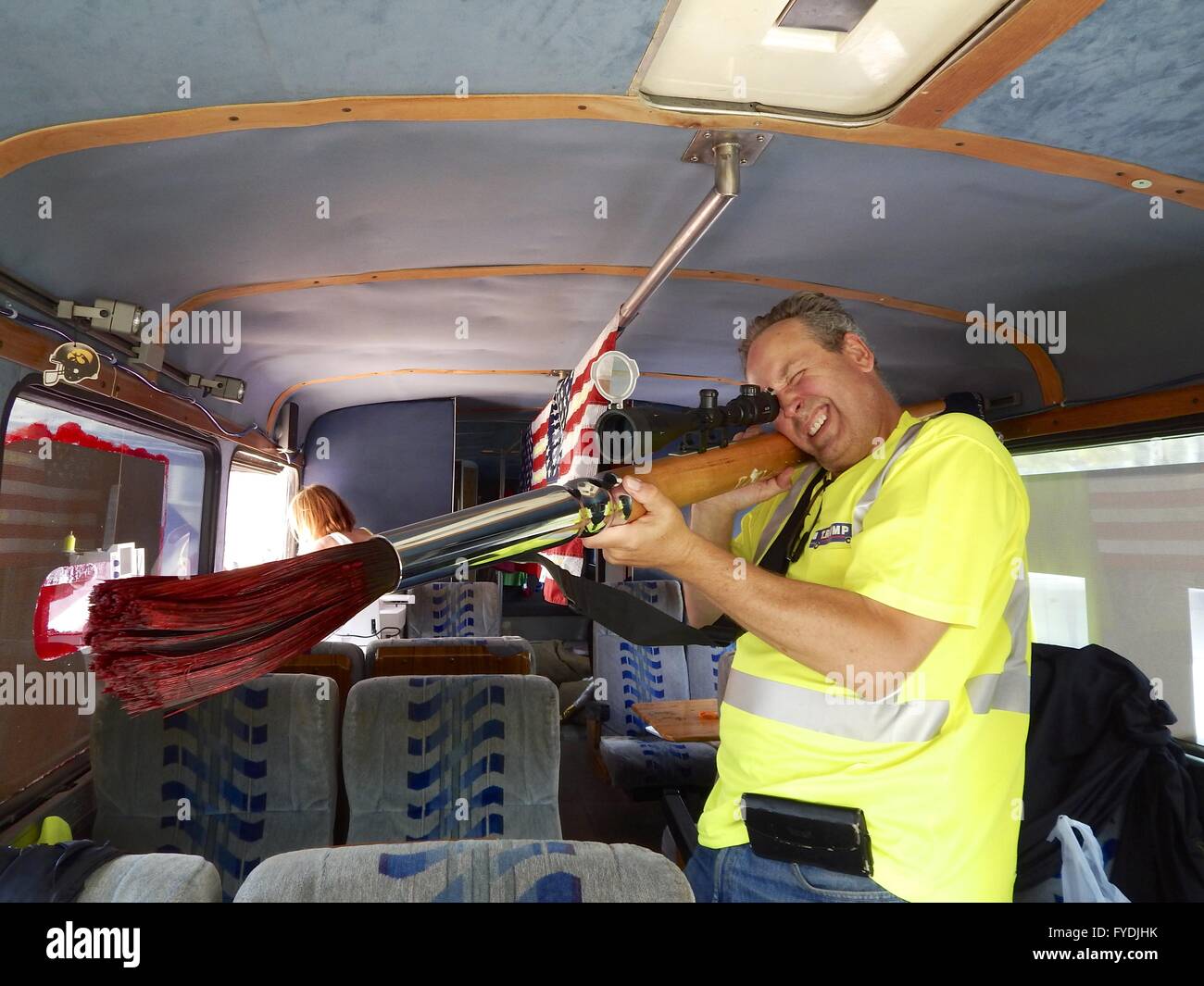 Philadelphia, Pennsylvania, USA. 25th Apr, 2016. New York artist Mary ...