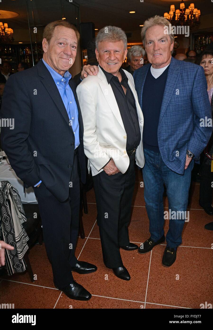 New York, NY, USA. 25th Apr, 2016. Joe Piscopo, Bobby Rydell, Scott ...