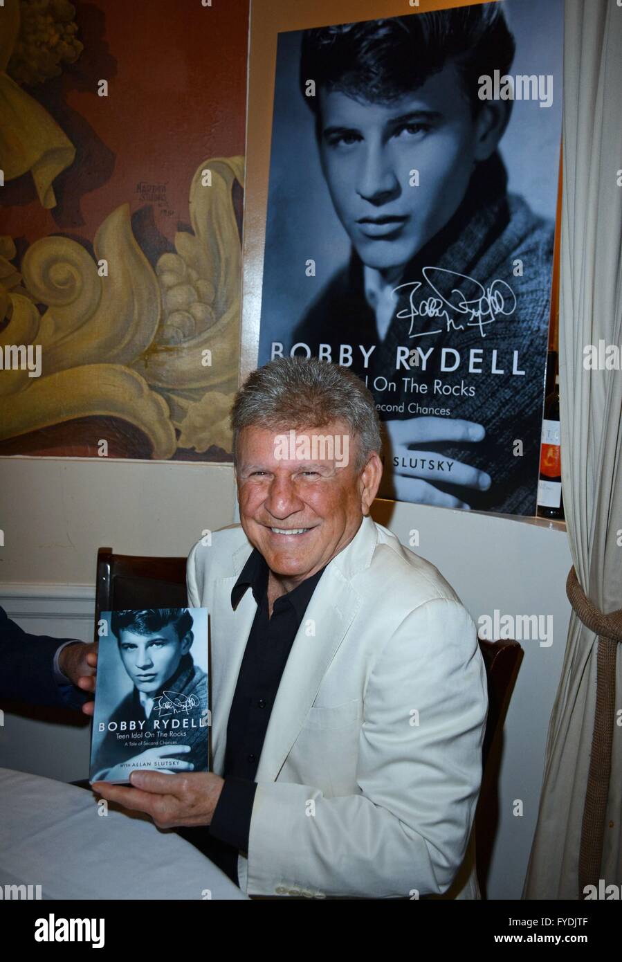 New York, NY, USA. 25th Apr, 2016. Bobby Rydell at arrivals for Bobby ...