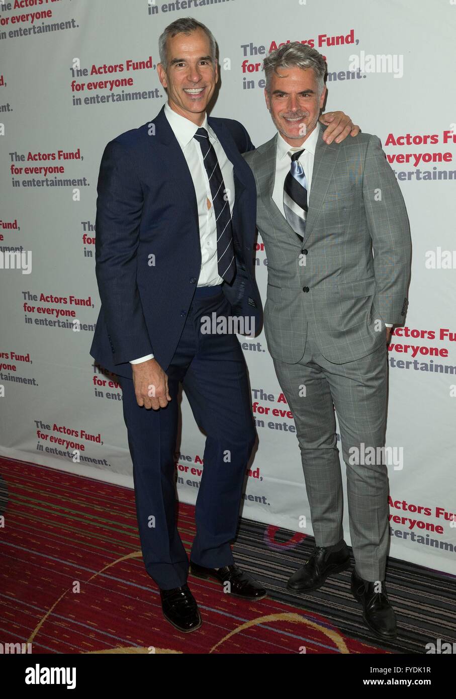 New York, NY, USA. 25th Apr, 2016. Jerry Mitchel, Troy Britton Johnson ...