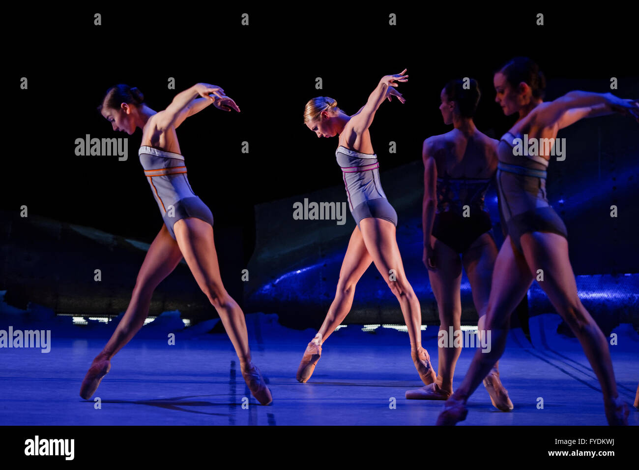 Sydney, Australia. 25th Apr, 2016. The Australian Ballet previewed the third part, Christopher ...