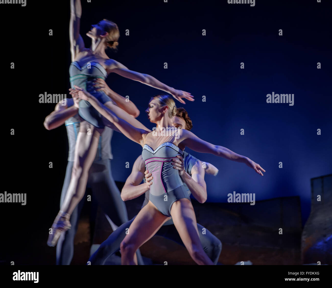 Sydney, Australia. 25th Apr, 2016. The Australian Ballet previewed the third part, Christopher ...