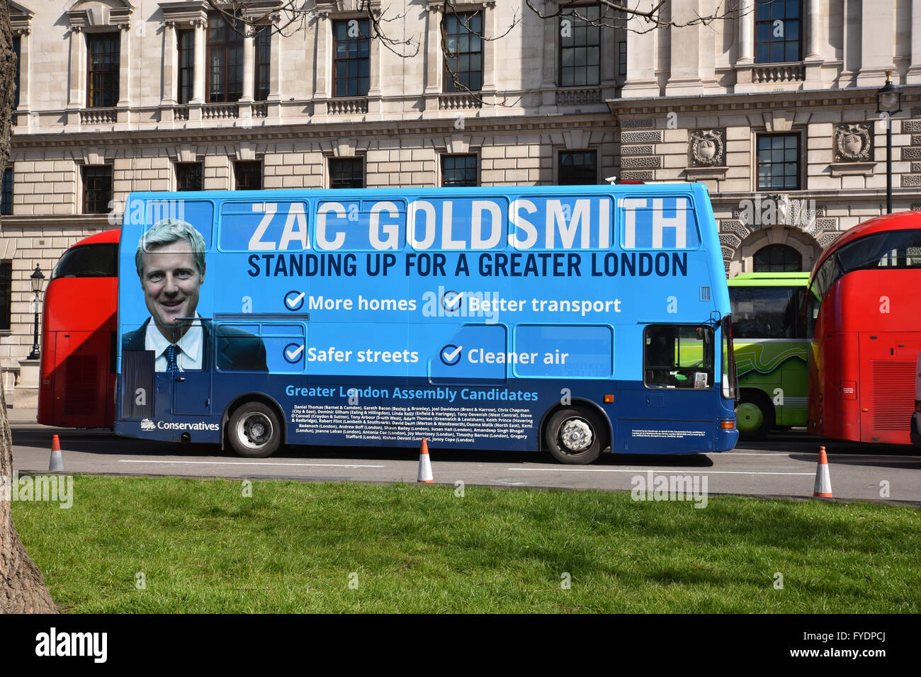 Candidate bus hi-res stock photography and images - Alamy