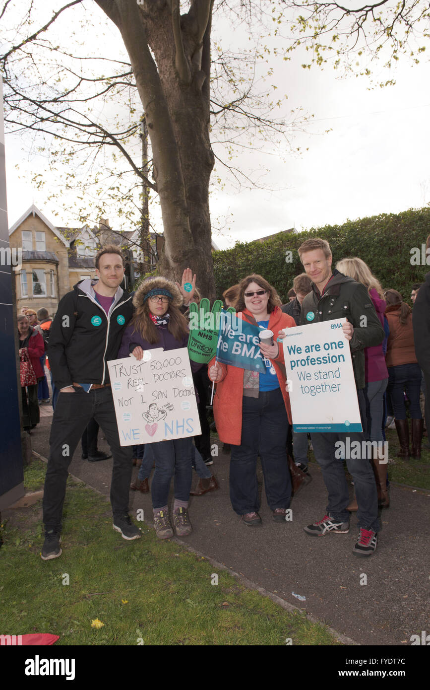 Striking medics and doctors hi-res stock photography and images - Alamy