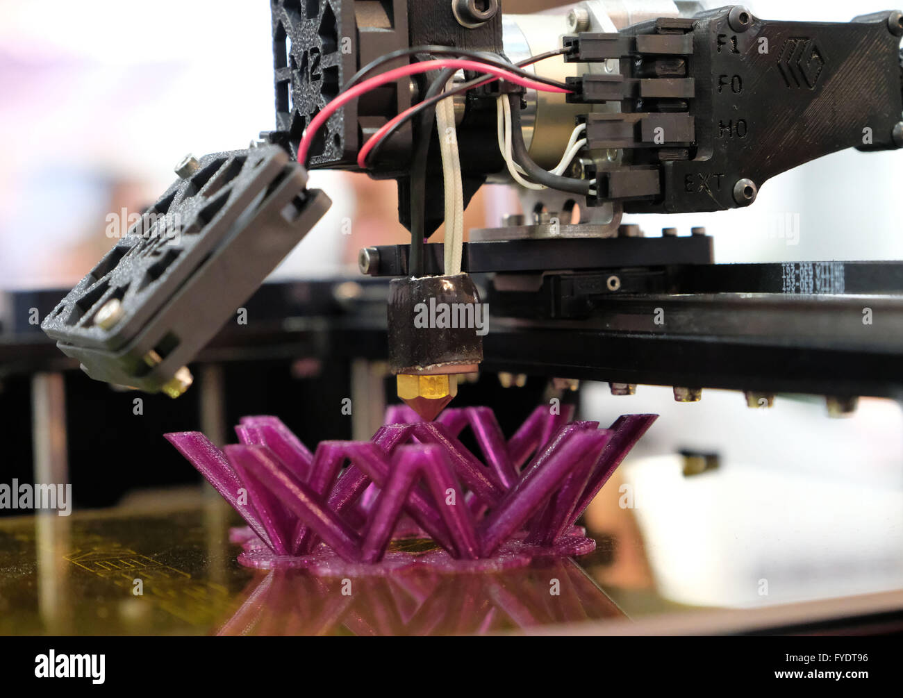 Hanover, Germany. 26th Apr, 2016. A Desktop 3D printer can be seen at ...