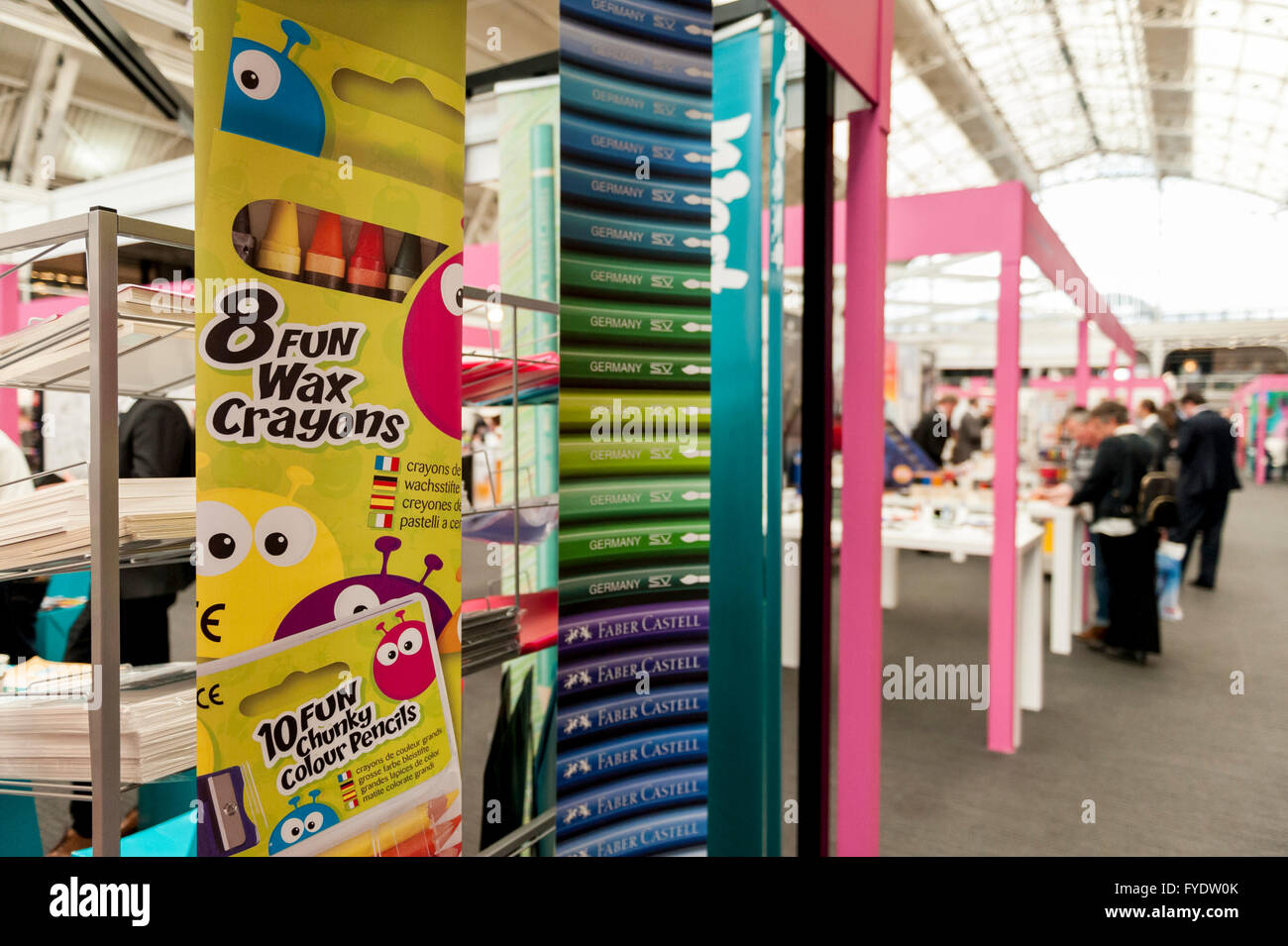 London, UK. 26 April 2016. The London Stationery Show opens at the ...