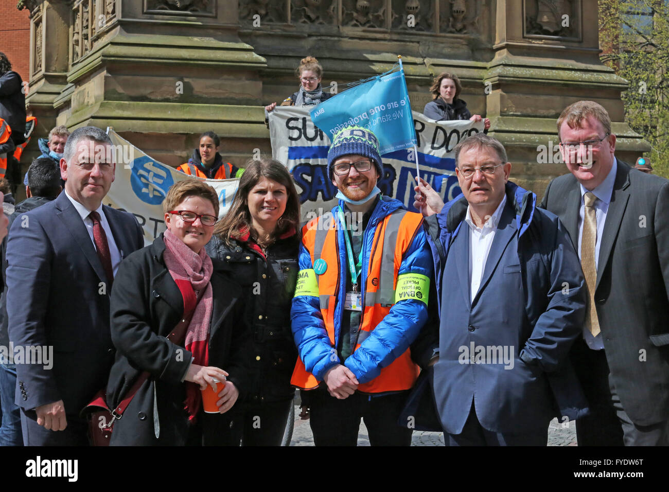 Manchester, UK. 26th April, 2016. Members of the council Beverly Craig ...
