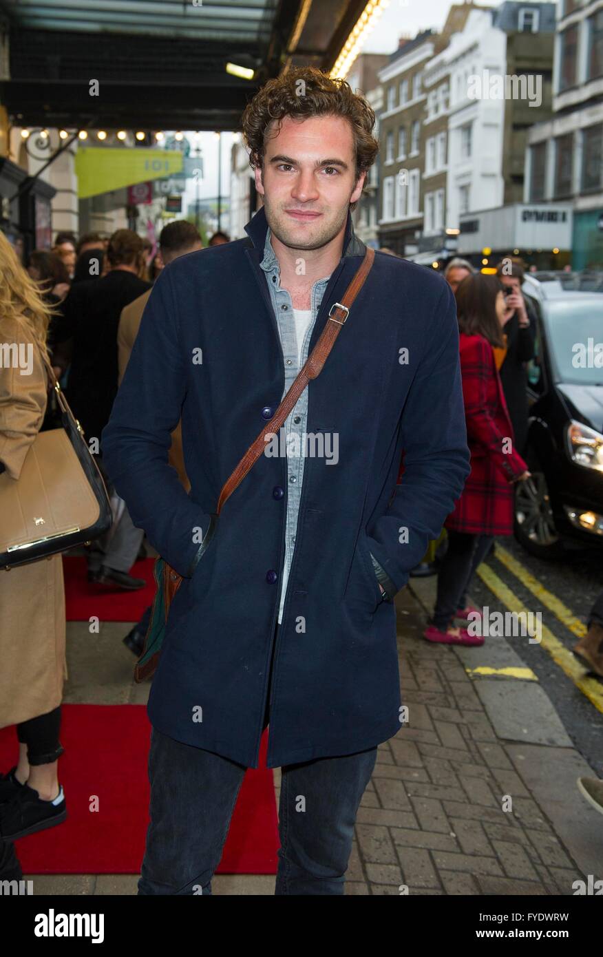 London UK. Tom Bateman at the Gala Night performance of 'Doctor Faustus ...