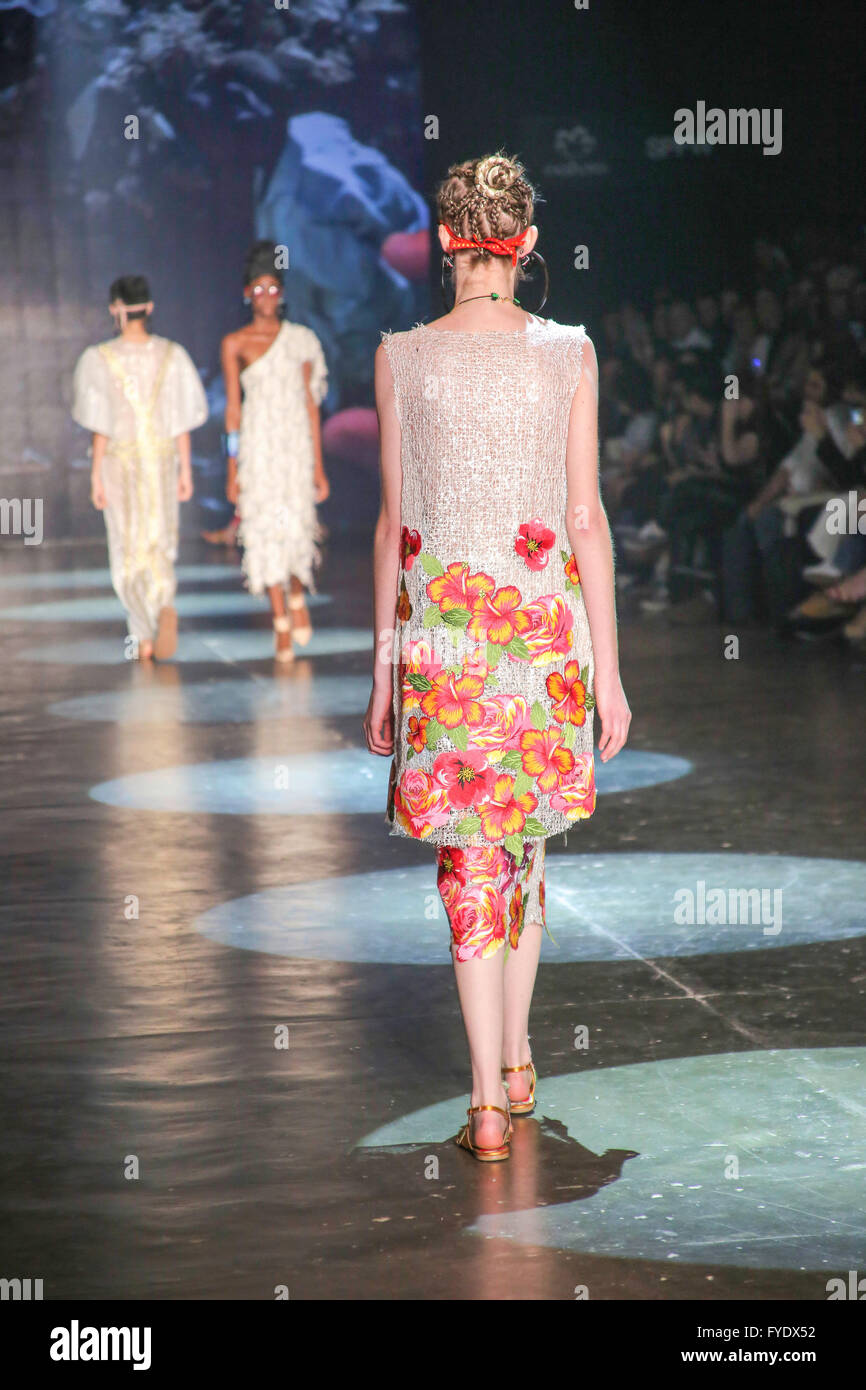 SAO PAULO, Brazil - 03/03/2016: Bruna Marques / FotoArena Stock Photo ...