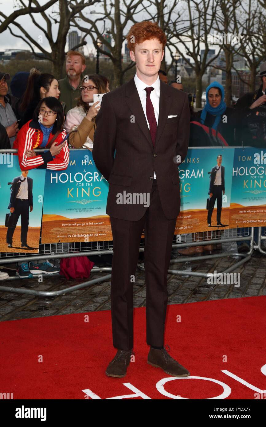 London UK. Will Merrick at A Hologram For The King - UK film premiere ...