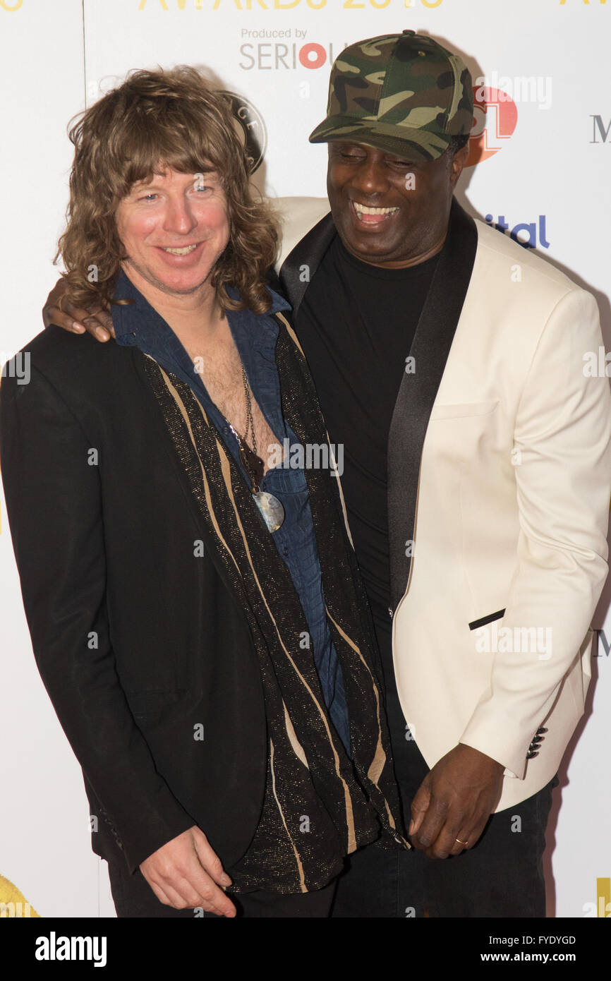 Victoria House, London, April 26th 2016. Simon Bartholomew and Andrew ...