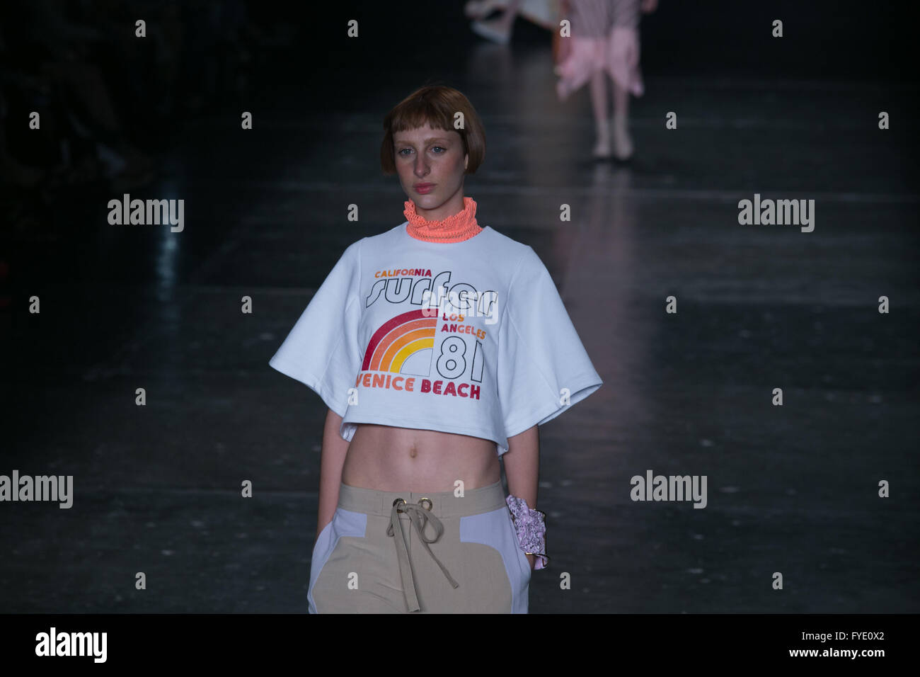 Sao Paulo, Brazil. 26th April, 2016. SPFWN41 -Juliana Jabour during ...