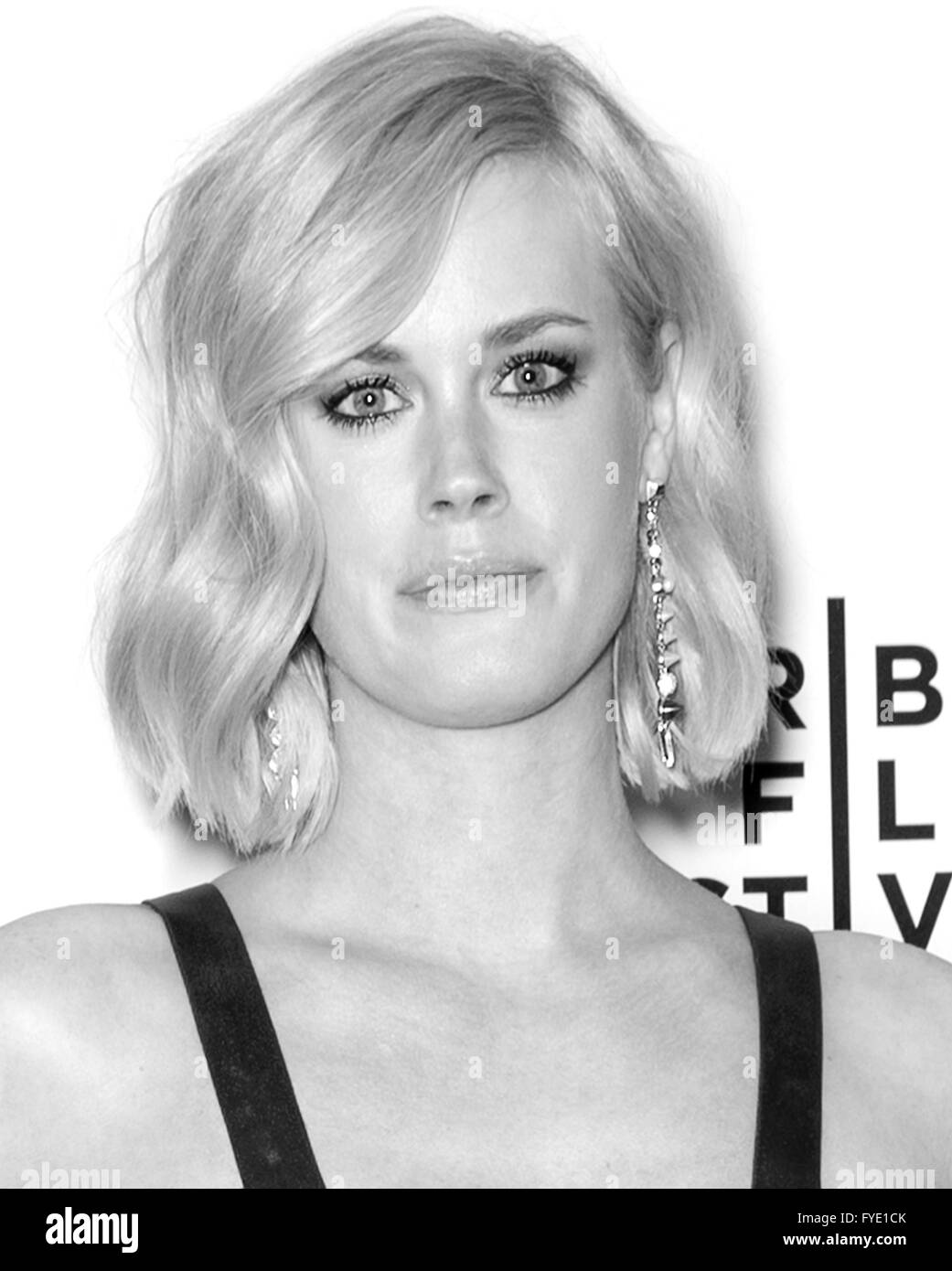 New York City,USA - April 24, 2016: Actress Abigail Hawk attends the ...