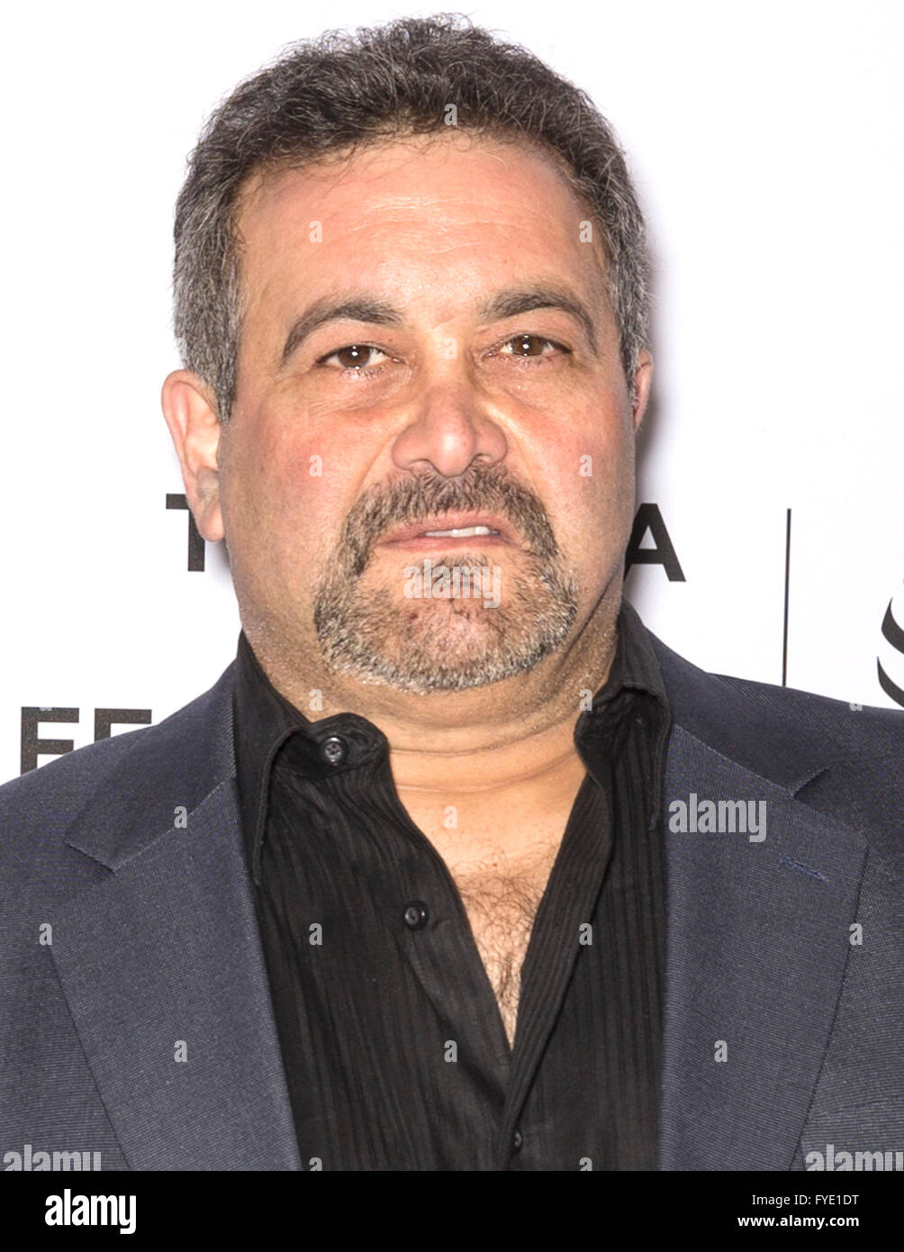 New York City, USA - April 24, 2016: Garry Pastore attend the Almost ...