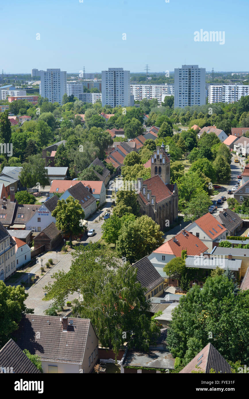 Dorfanger, Alt-Marzhan, Marzahn, Berlin, Deutschland Stock Photo - Alamy