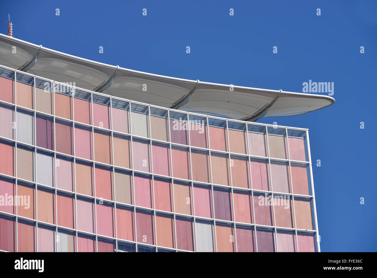 Rocket Tower, Charlottenstrasse, Kreuzberg, Berlin, Deutschland Stock ...