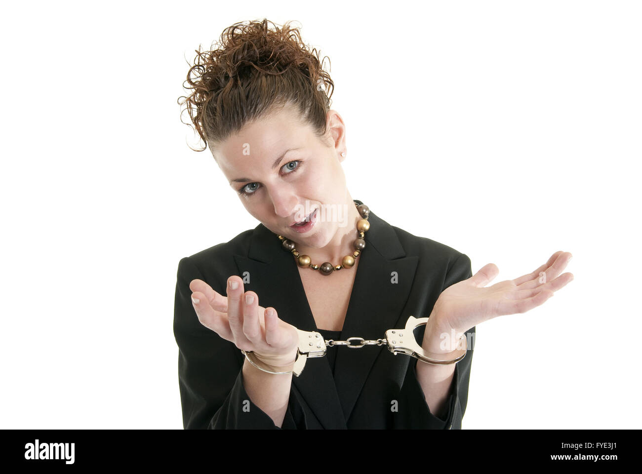 Woman arrested hi-res stock photography and images - Alamy