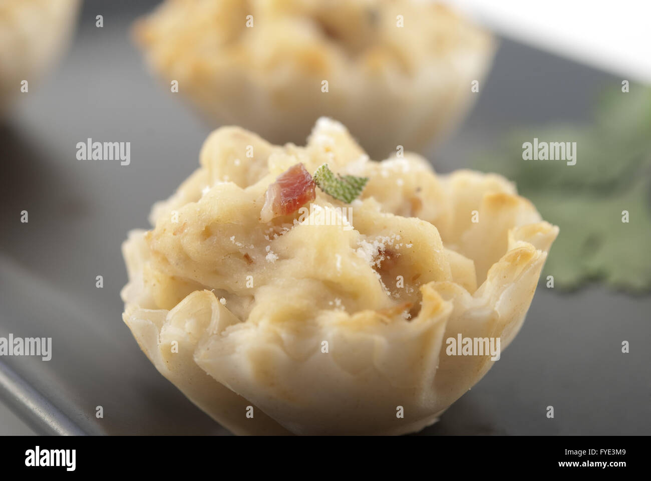 Elegant bean appetizer Stock Photo - Alamy