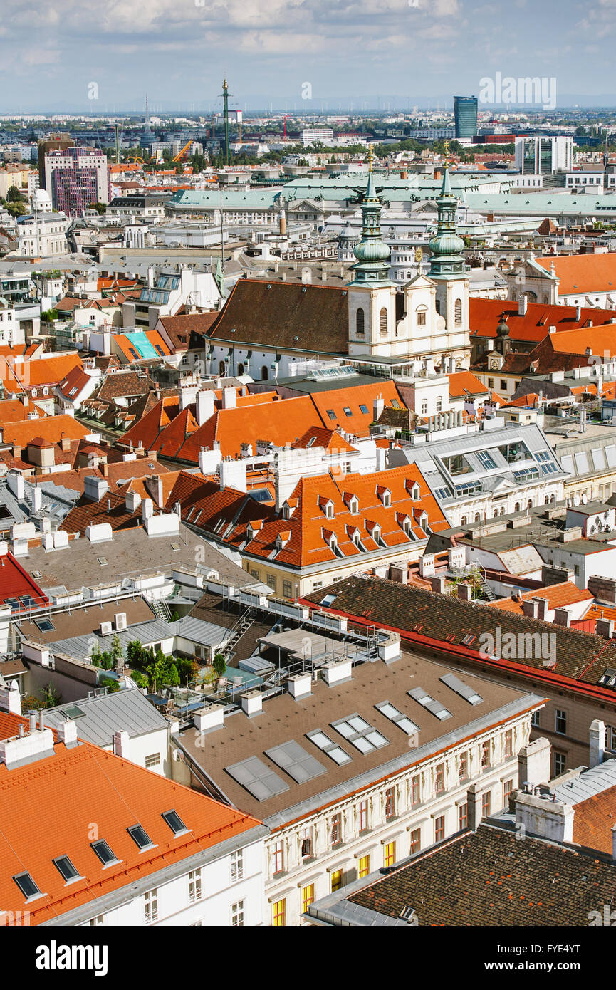 Panoramic view of Vienna Stock Photo - Alamy