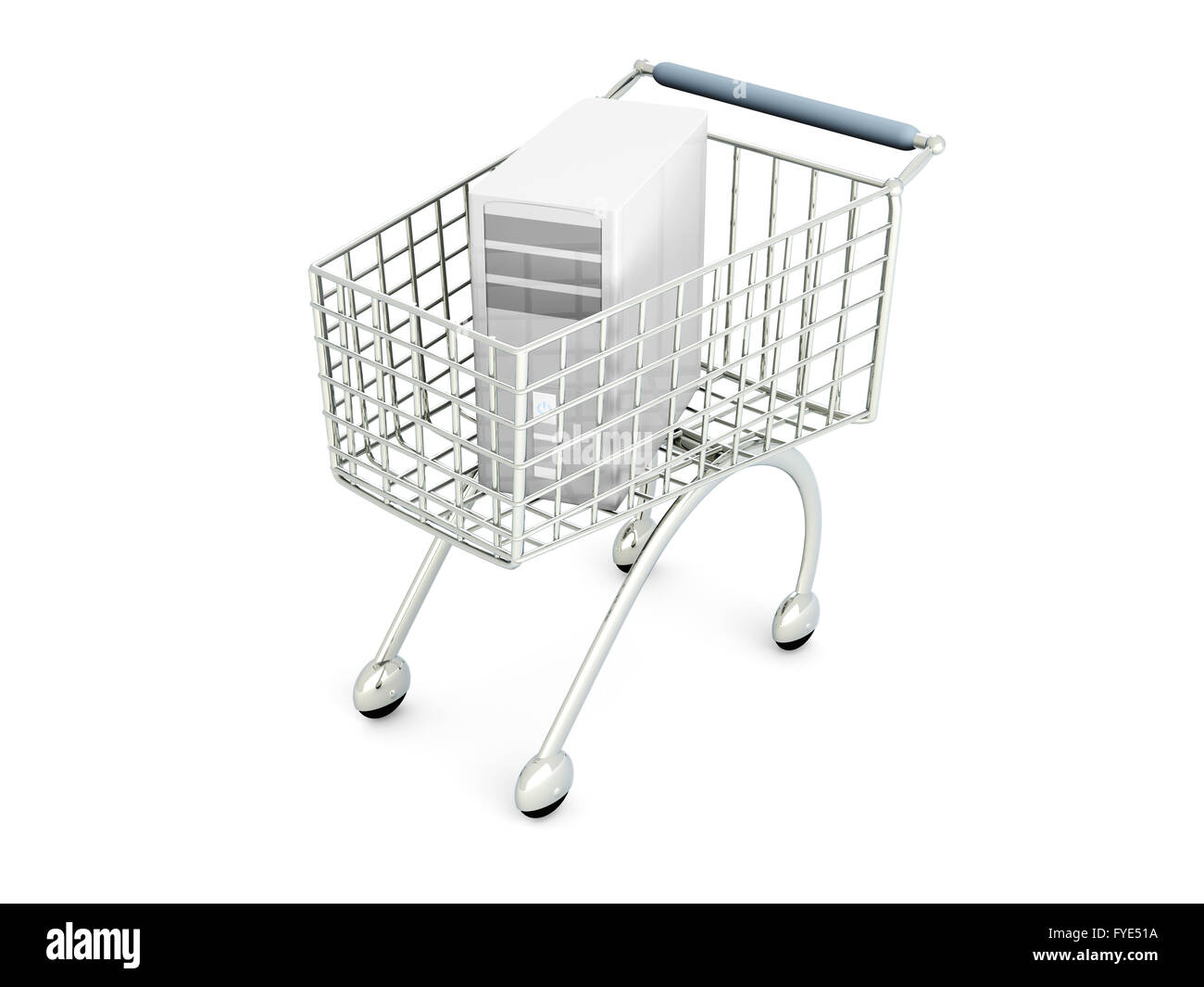 Desktop PC Shopping Stock Photo - Alamy