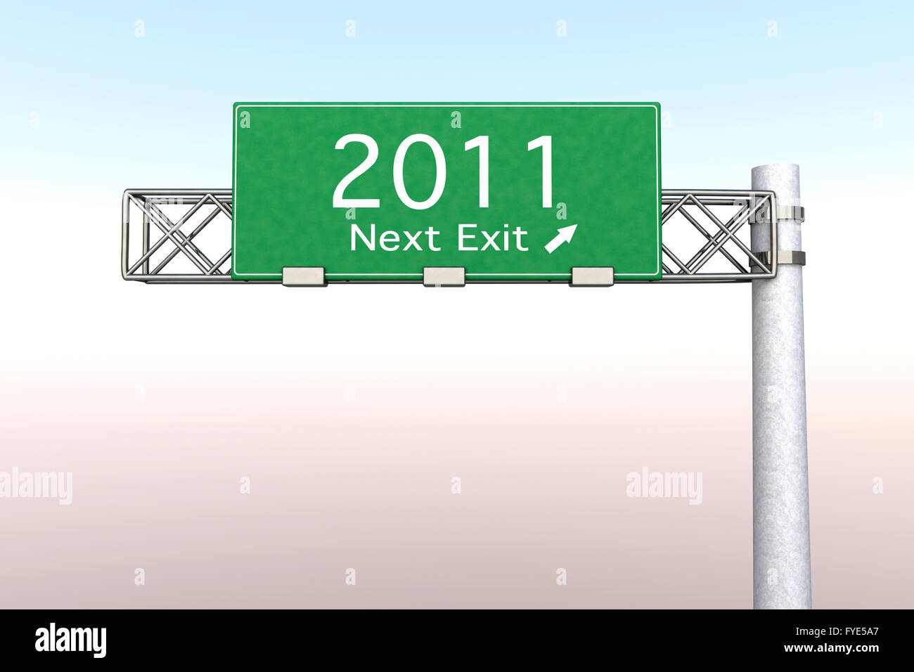 Highway Sign - Next Exit 2011 Stock Photo - Alamy