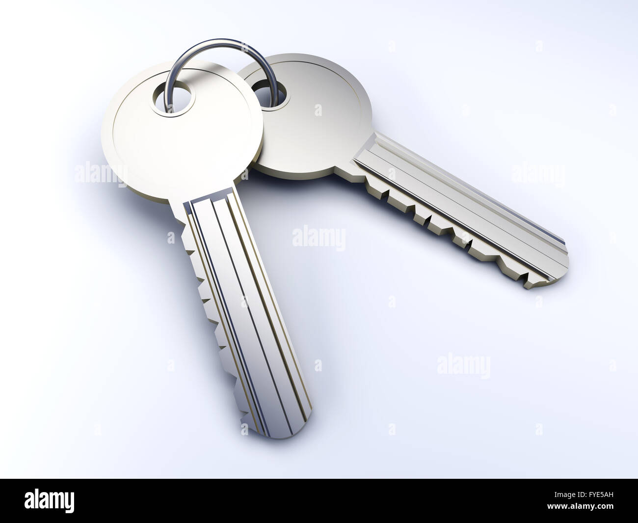 Pair of Keys Stock Photo - Alamy