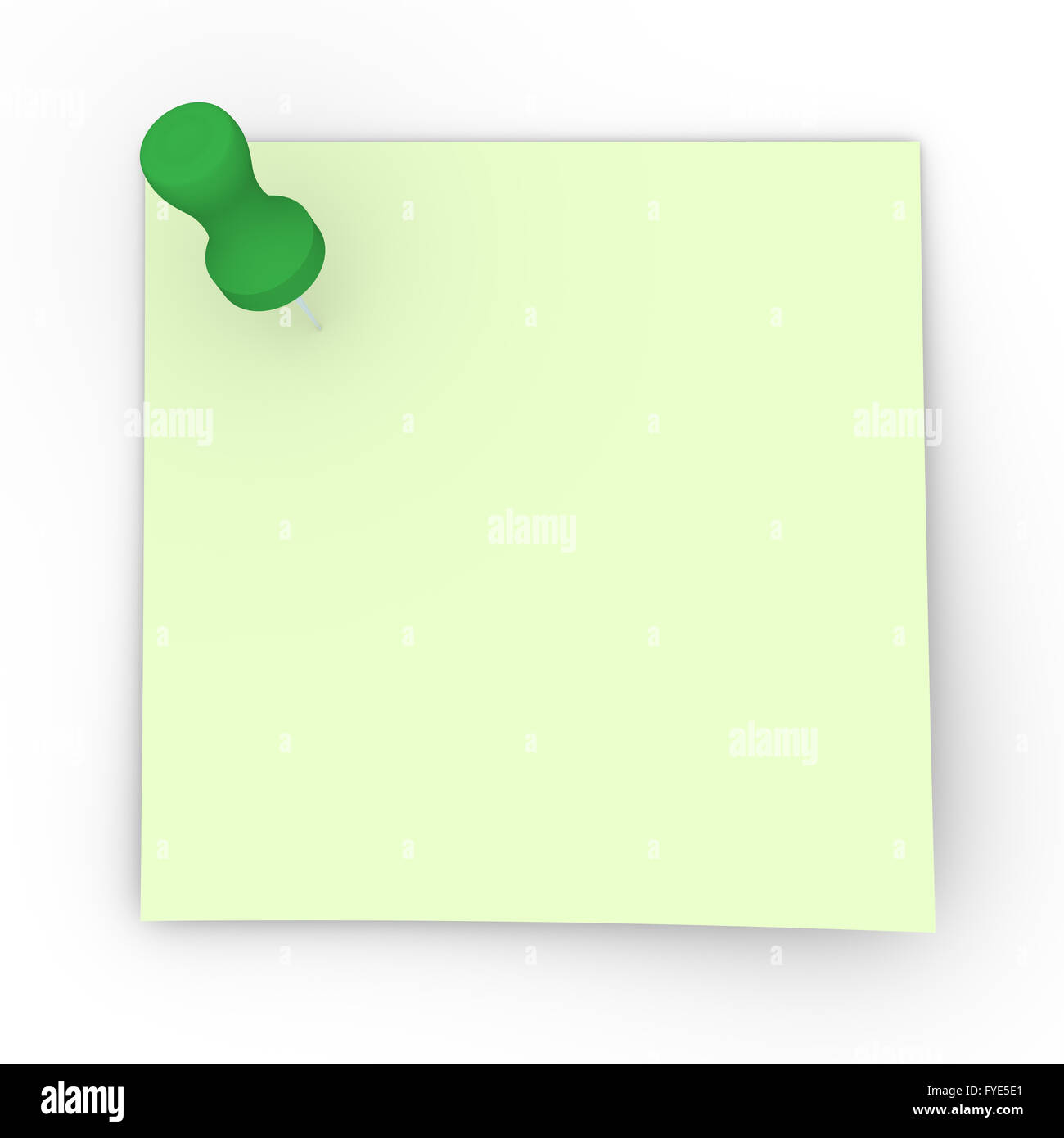 Green Sticky Note Png