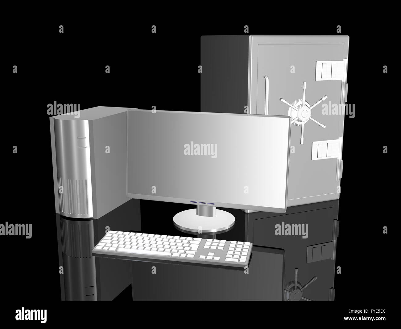 Secure workstation hi-res stock photography and images - Alamy