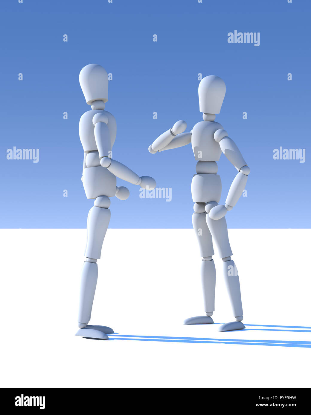 Explaining pose hi-res stock photography and images - Alamy