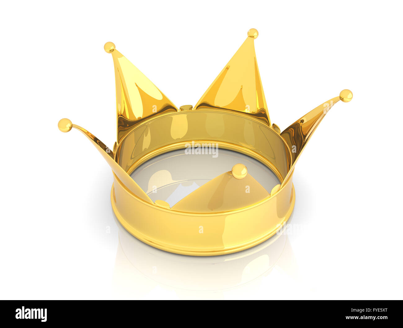 3d digital render royal crown hi-res stock photography and images - Alamy