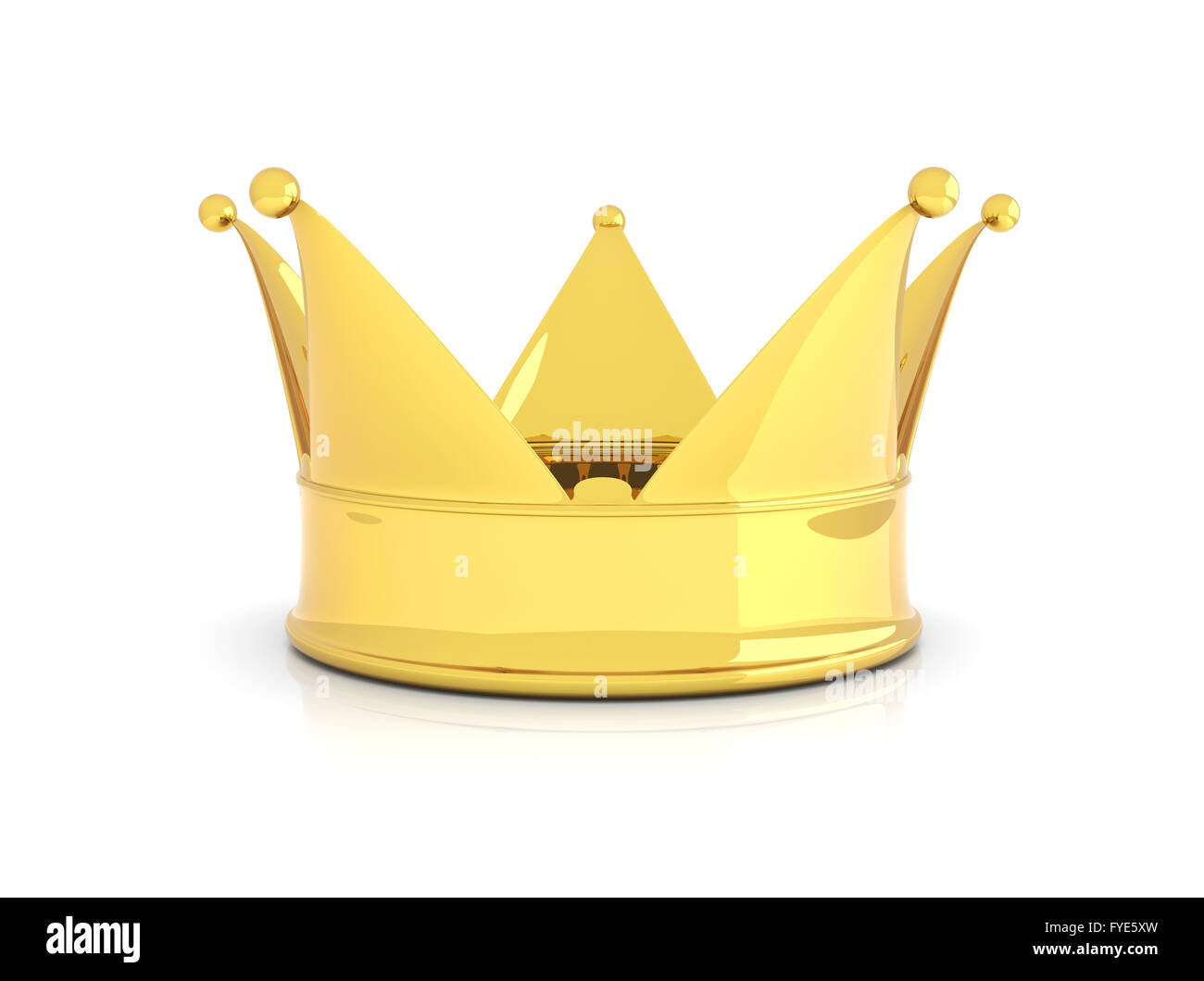 3d digital render royal crown hi-res stock photography and images - Alamy