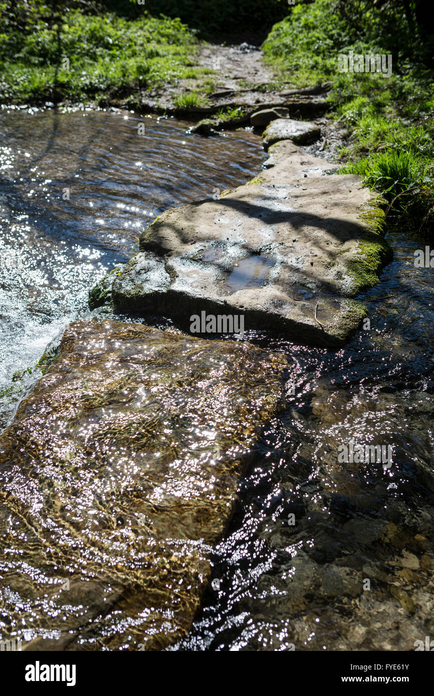 Small stone bridge crossing hi-res stock photography and images - Alamy