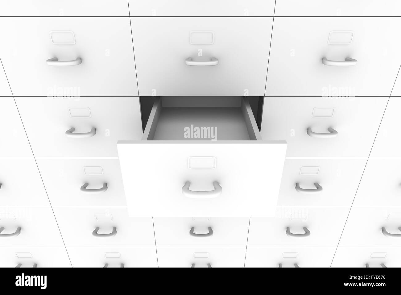 File cabinet room Black and White Stock Photos & Images - Alamy