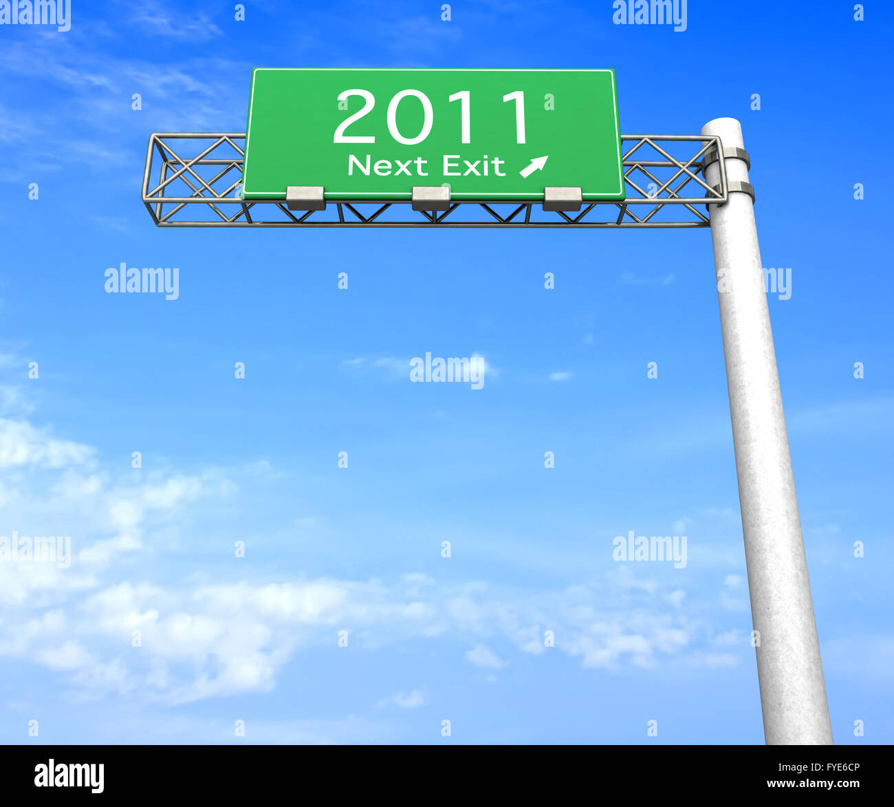 Highway Sign - Next Exit 2011 Stock Photo - Alamy