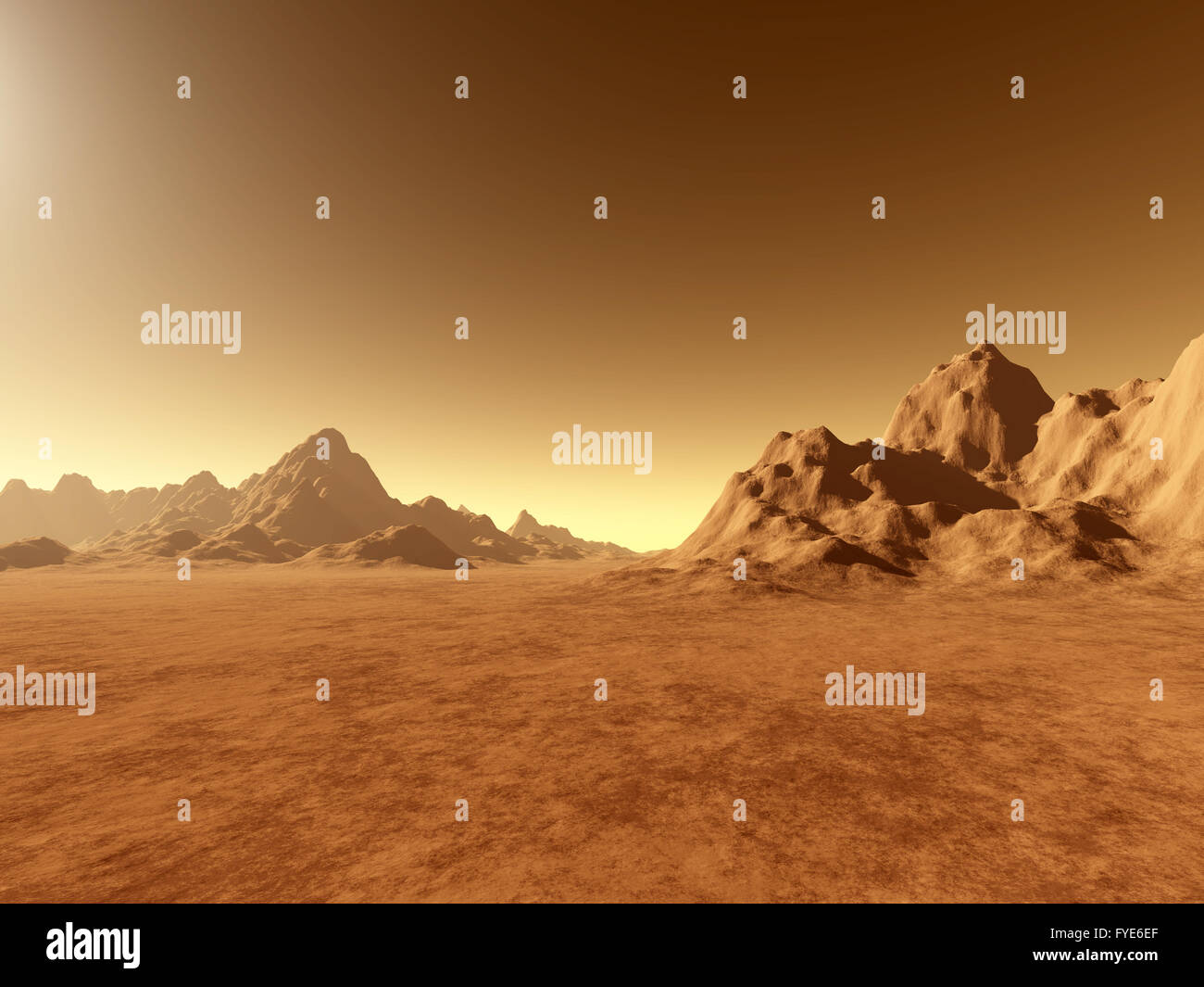 Mars - Ground Stock Photo - Alamy