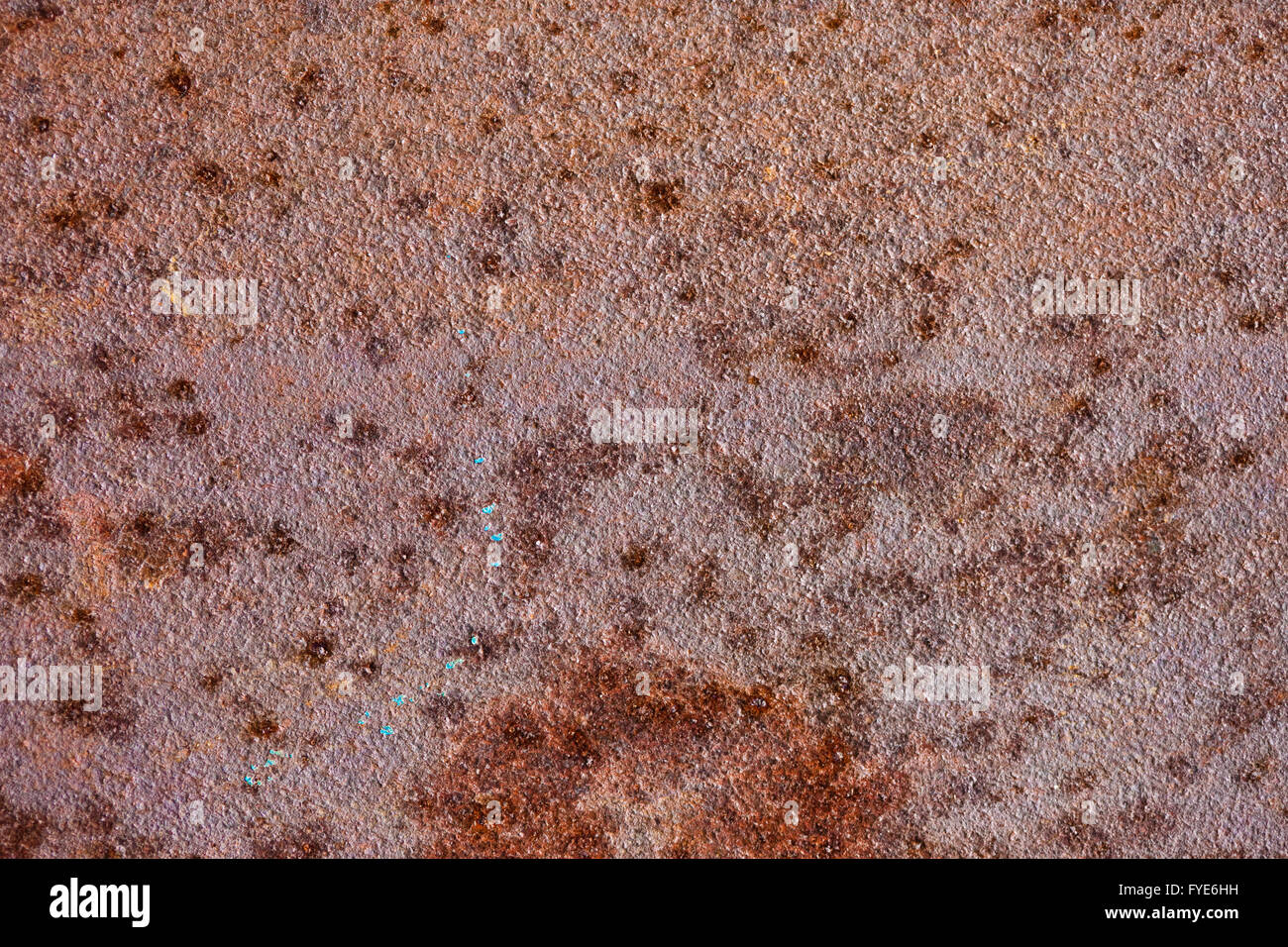The metal plate badly damaged by rust Stock Photo - Alamy