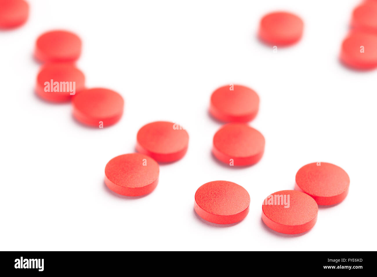 Medicinal pills piled up a bunch of closeup Stock Photo - Alamy