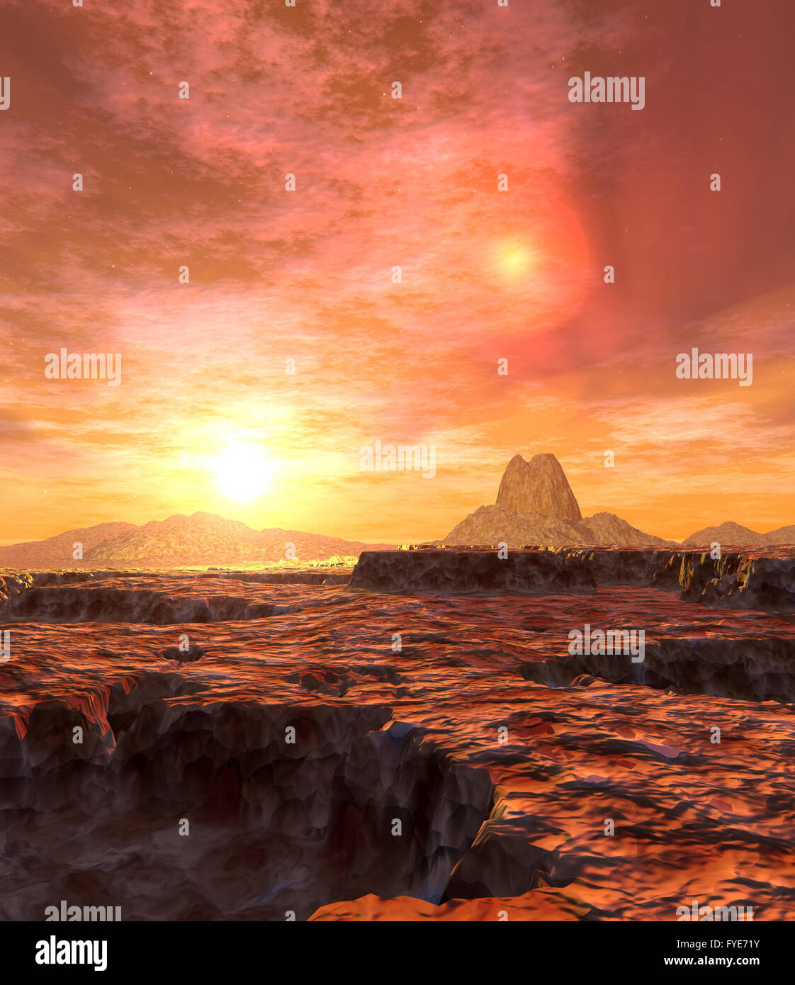 Dual star system hi-res stock photography and images - Alamy