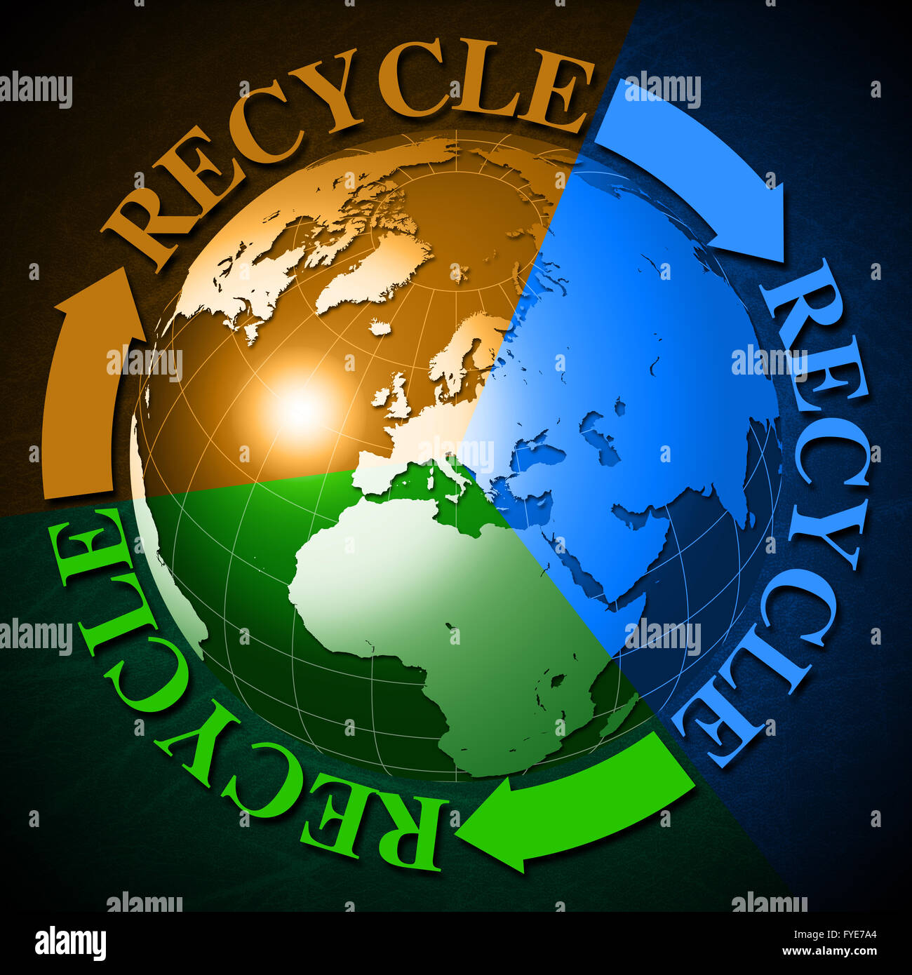Recycle logos hi-res stock photography and images - Alamy