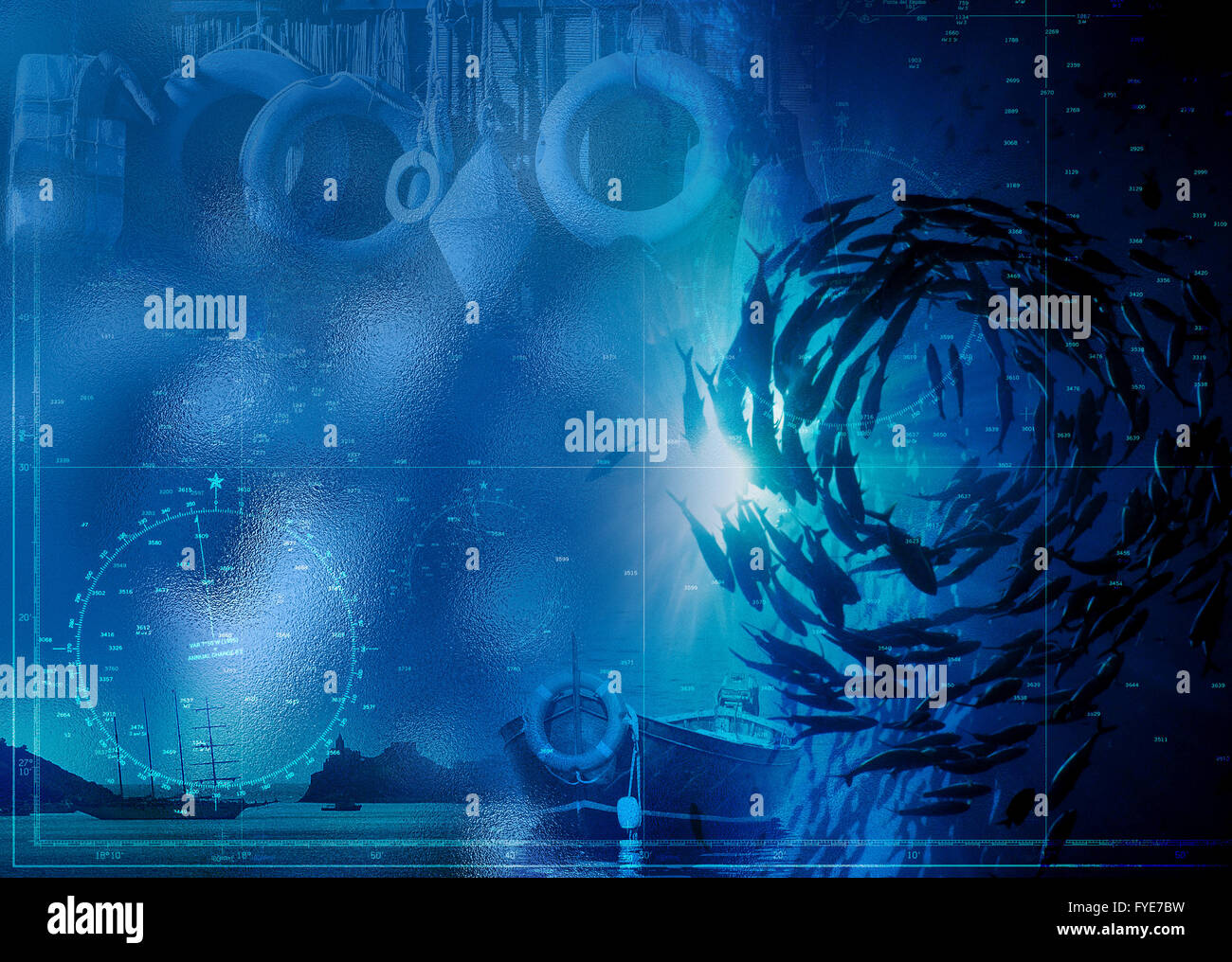 Deep Sea Map High Resolution Stock Photography and Images - Alamy