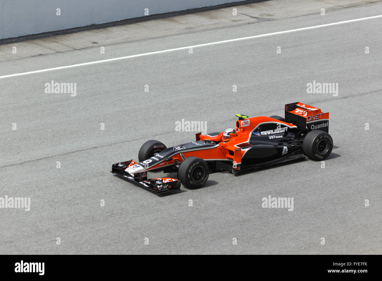 Marussia virgin formula one team hi-res stock photography and images ...