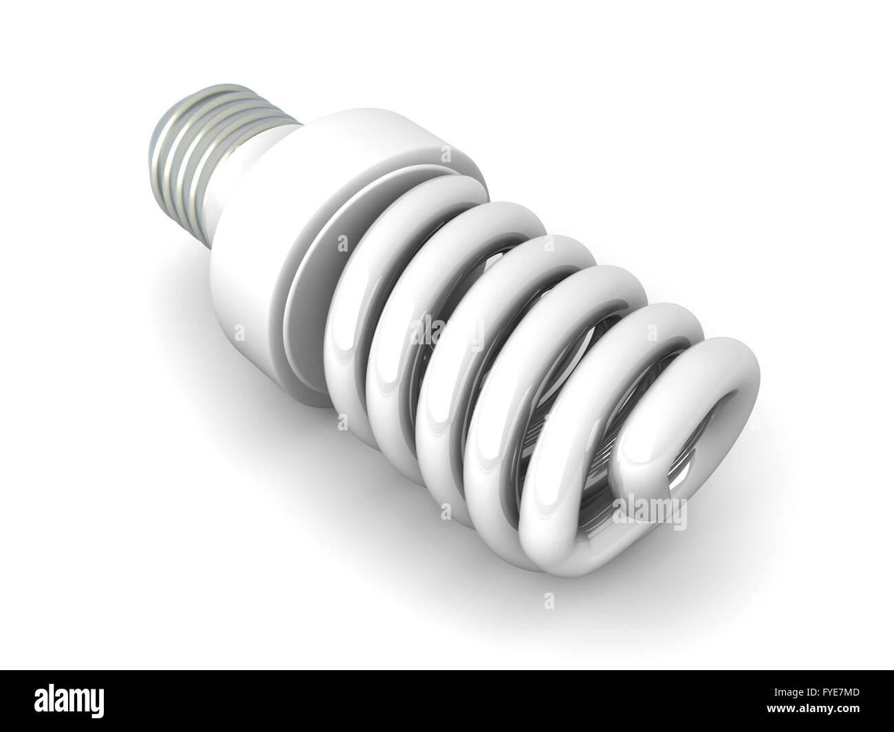 Energy Saver Light Bulb Stock Photo - Alamy
