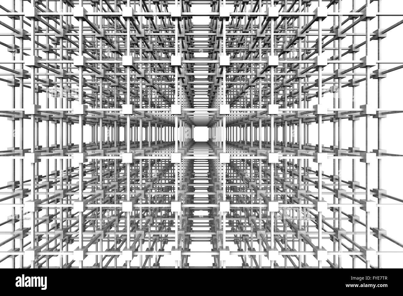 Matrix structure Black and White Stock Photos & Images - Alamy