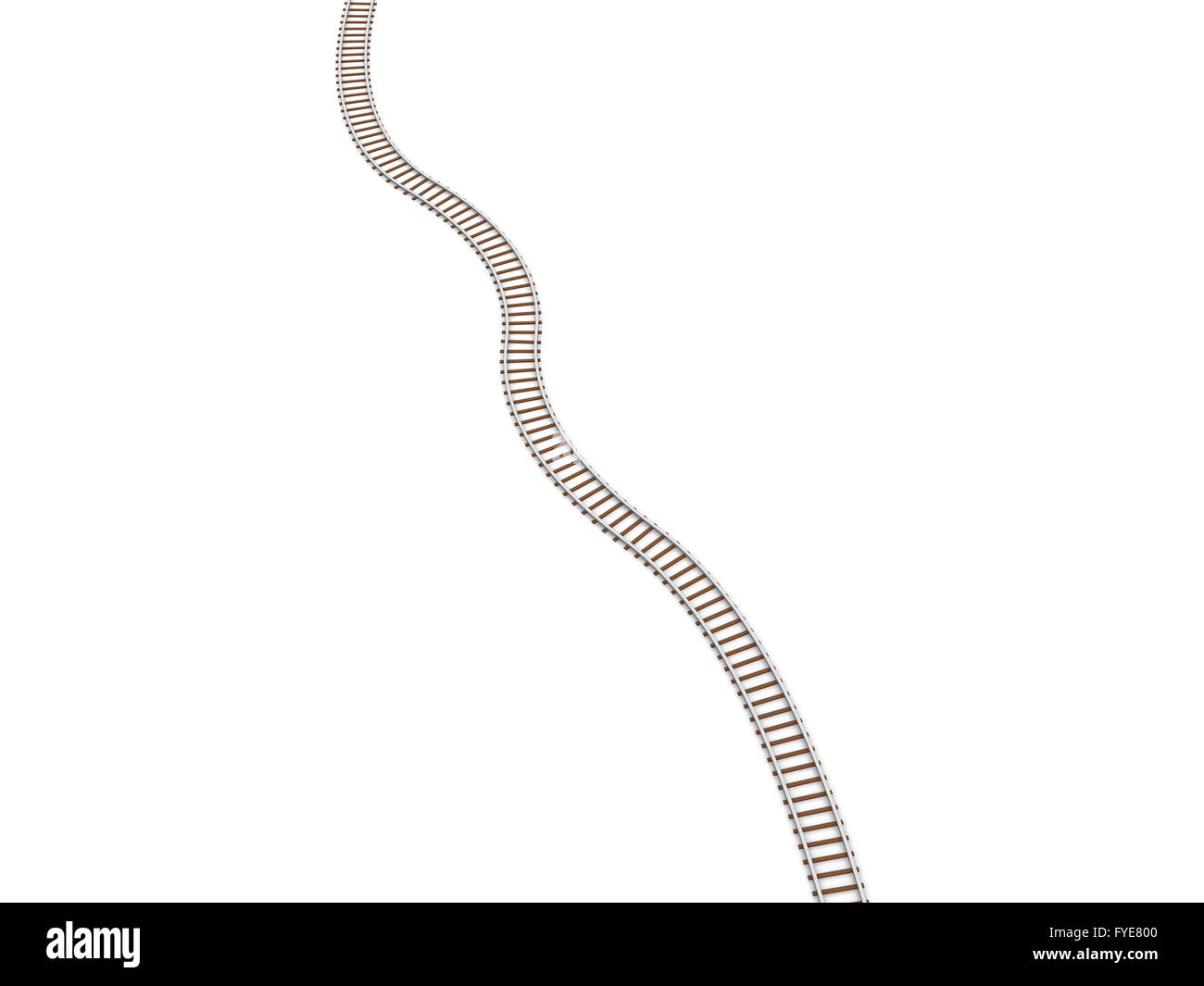 Long freight train Cut Out Stock Images & Pictures - Alamy