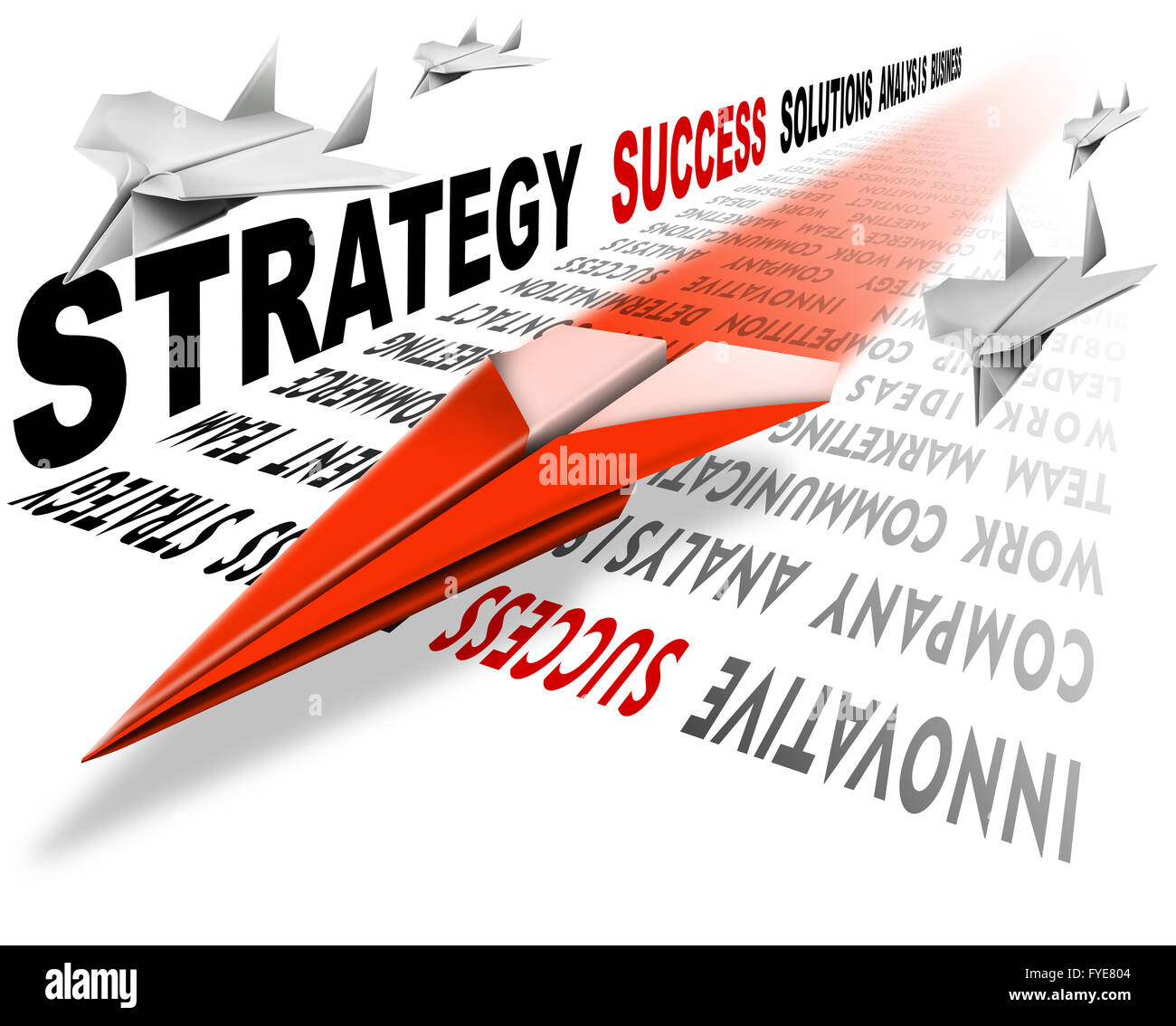 Strategy paper Cut Out Stock Images & Pictures - Alamy
