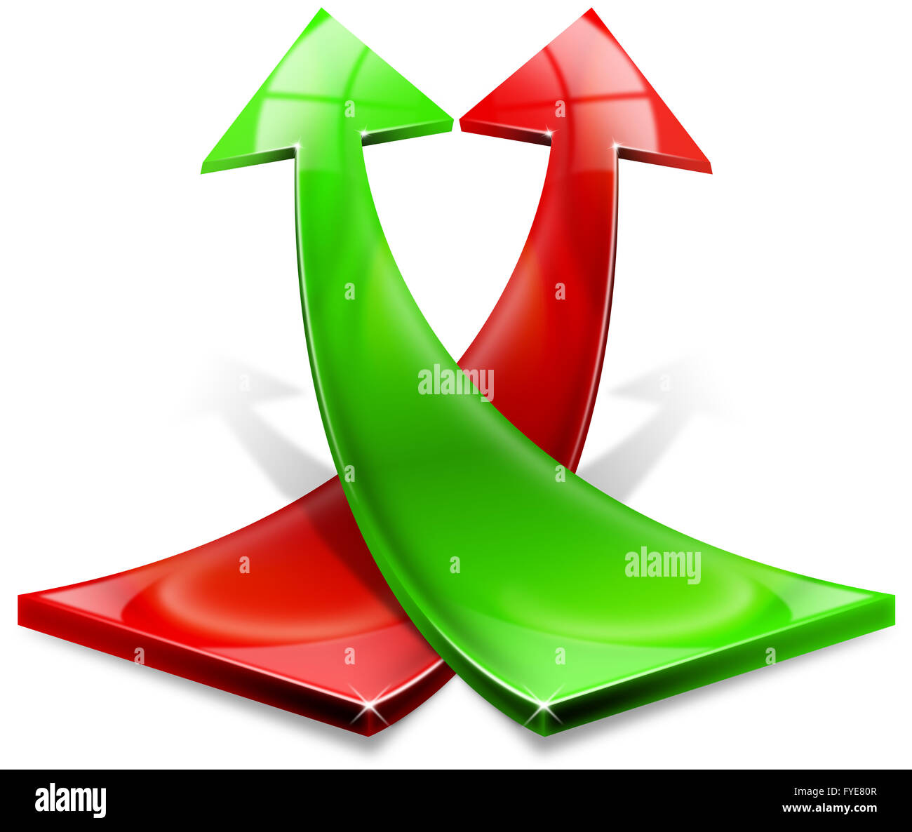 Rise arrows hi-res stock photography and images - Alamy